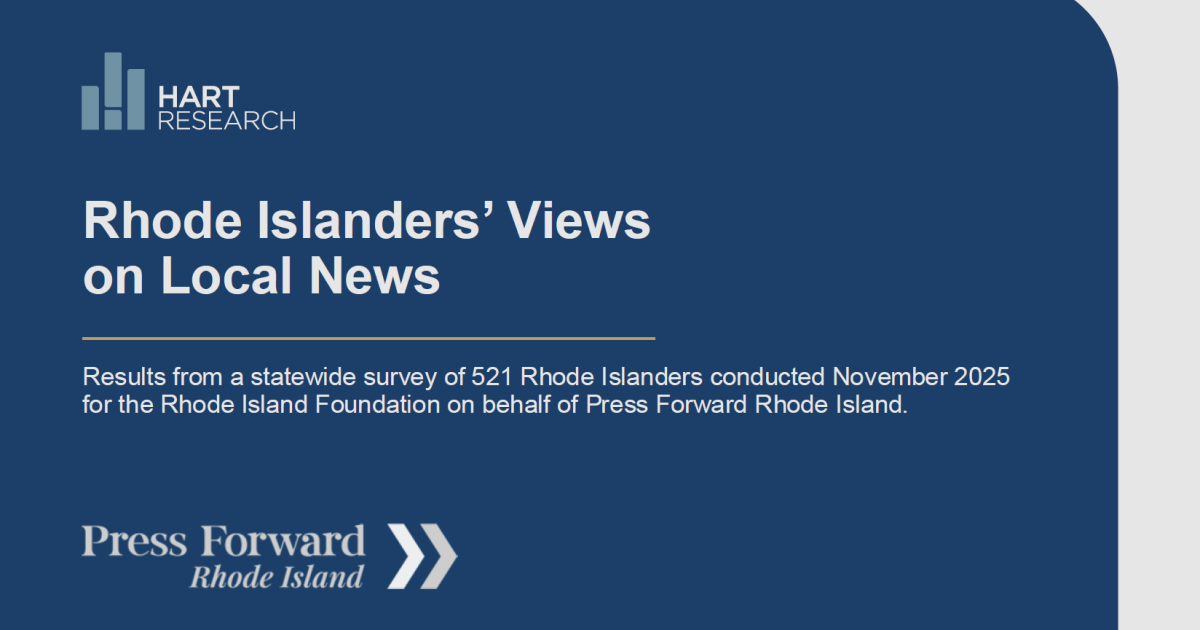 RI Foundation | Press Forward Rhode Island unveils priorities that…